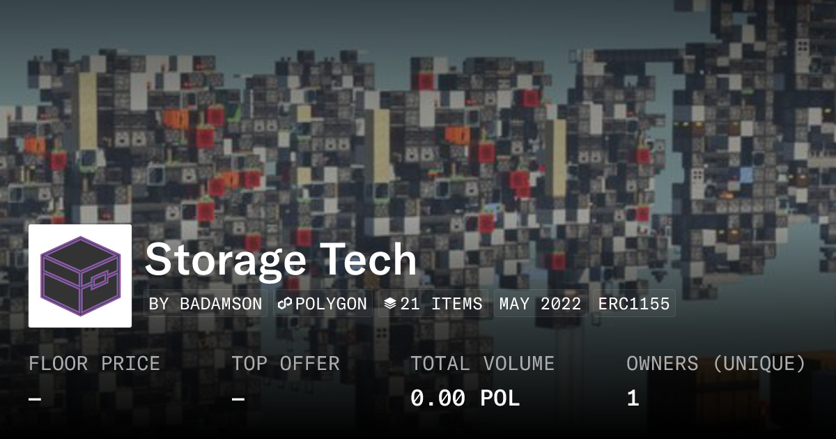Storage Tech - Collection | OpenSea