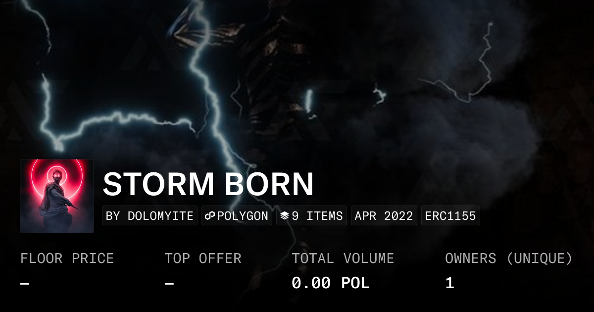 STORM BORN - Collection | OpenSea