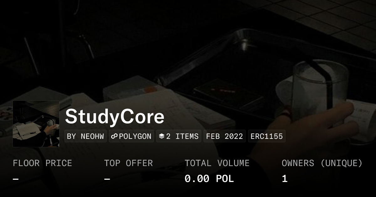 StudyCore - Collection | OpenSea