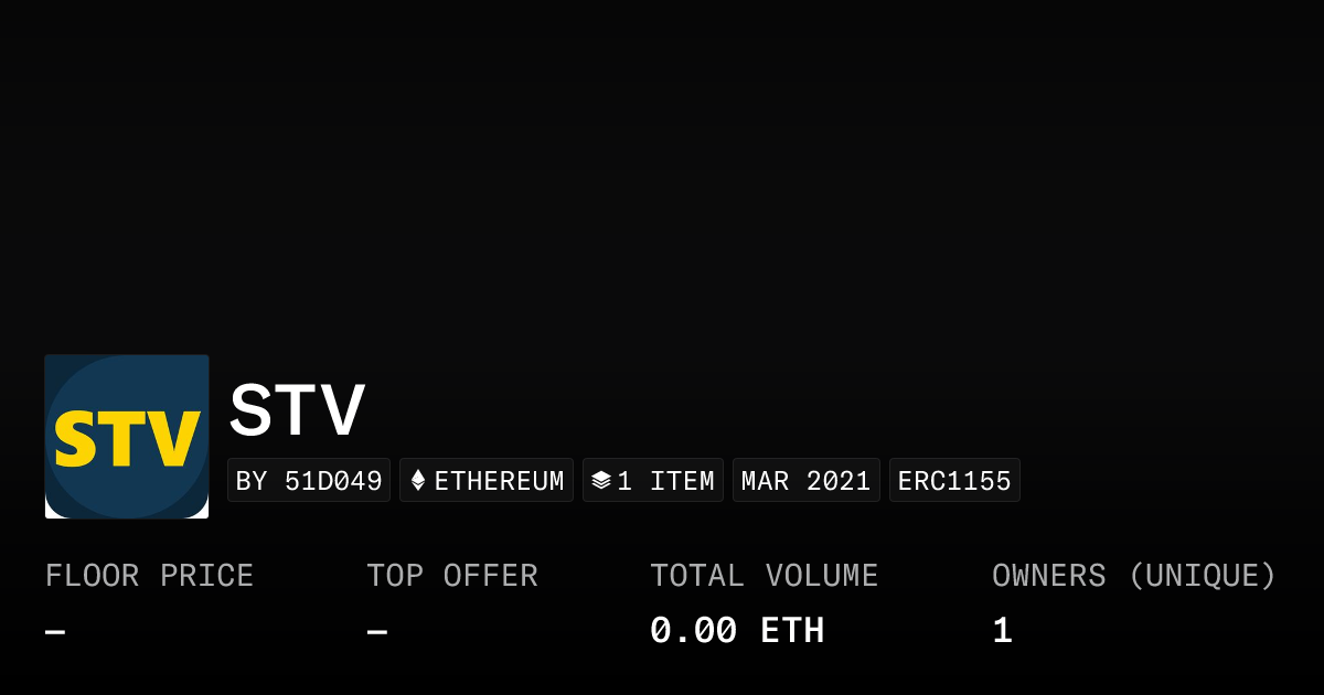 STV - Collection | OpenSea