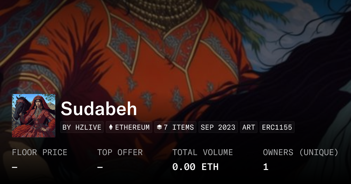 Sudabeh - Collection | OpenSea