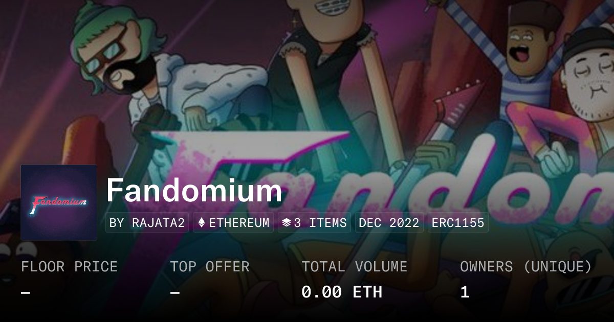 Fandomium - Collection | OpenSea