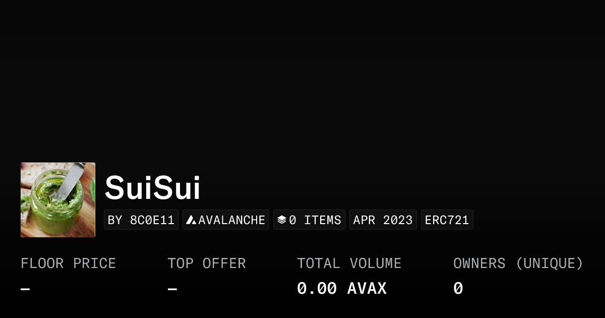 SuiSui - Collection | OpenSea
