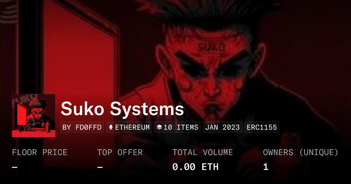 Suko Systems - Collection | OpenSea