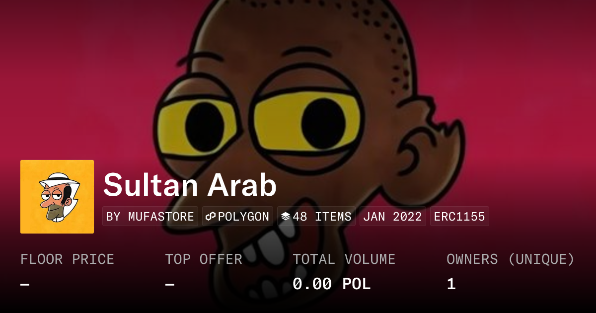 Sultan Arab - Collection | OpenSea