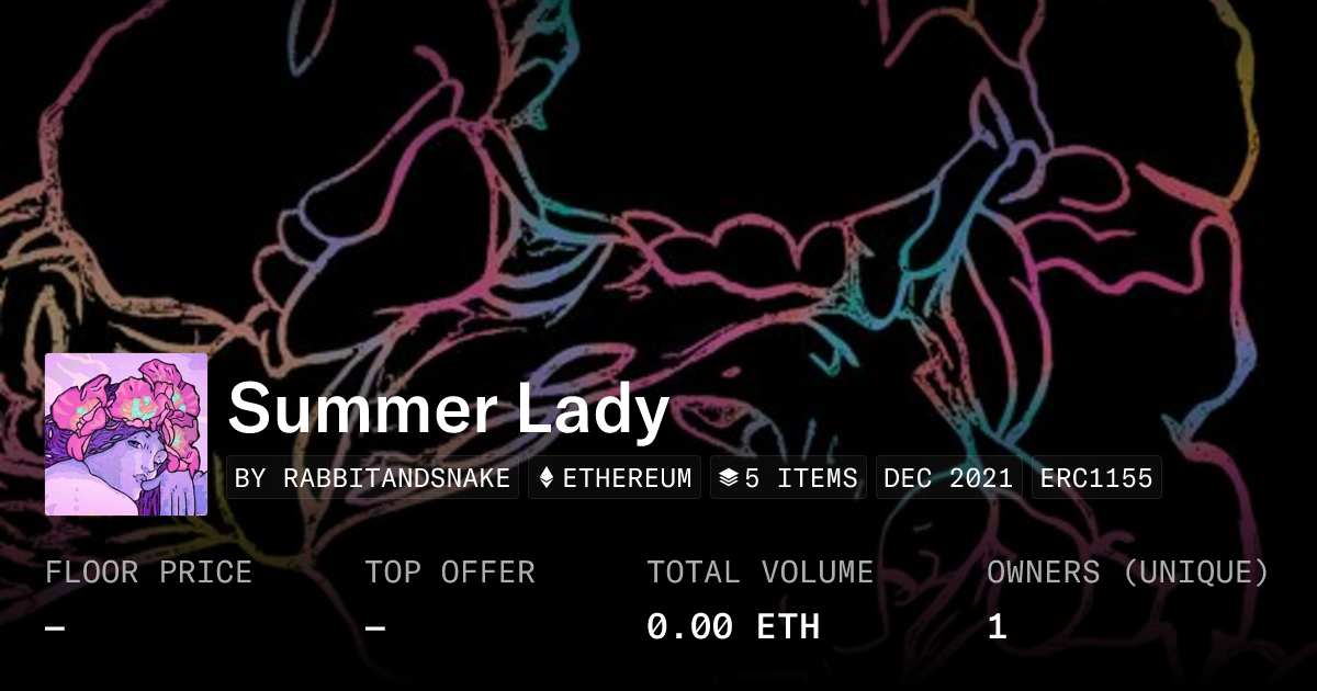 Summer Lady - Collection | OpenSea