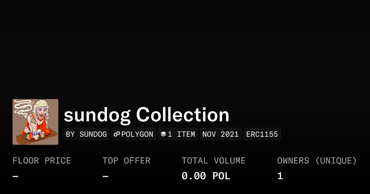 sundog Collection - Collection | OpenSea