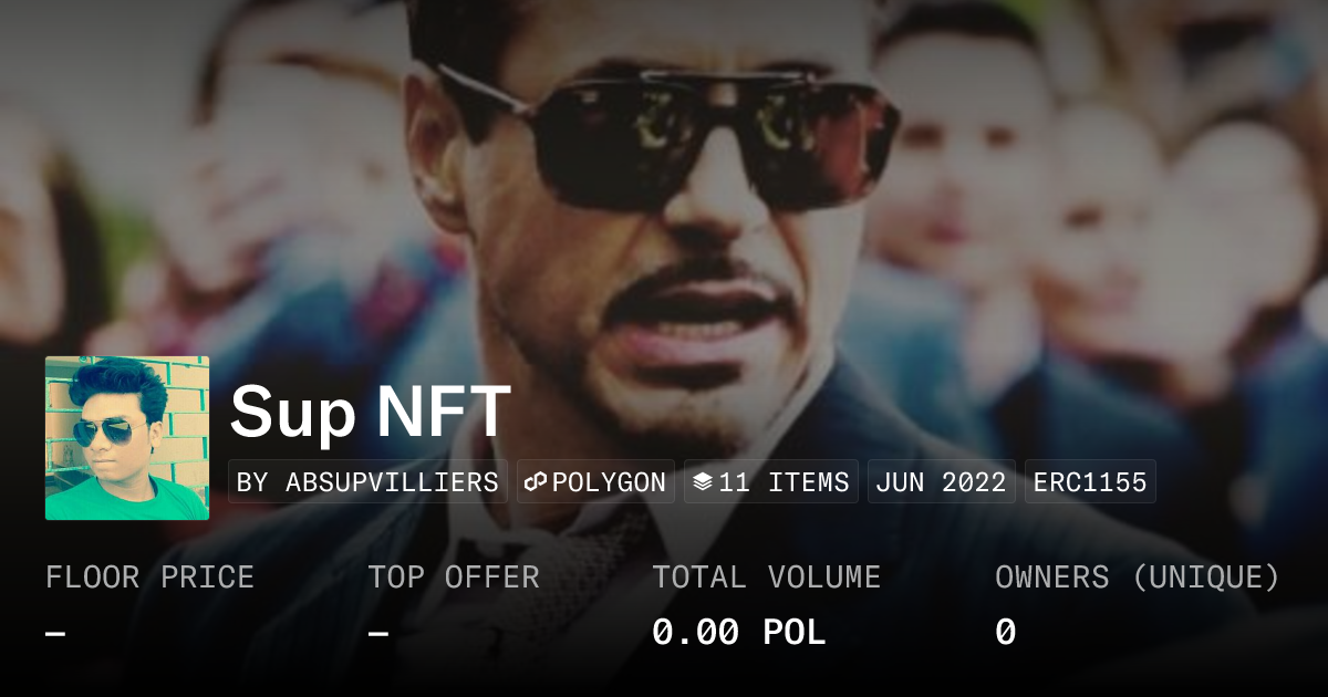 Sup NFT - Collection | OpenSea