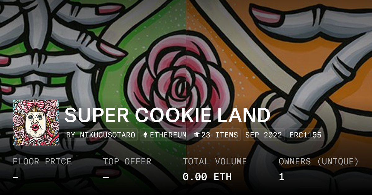 SUPER COOKIE LAND - Collection | OpenSea