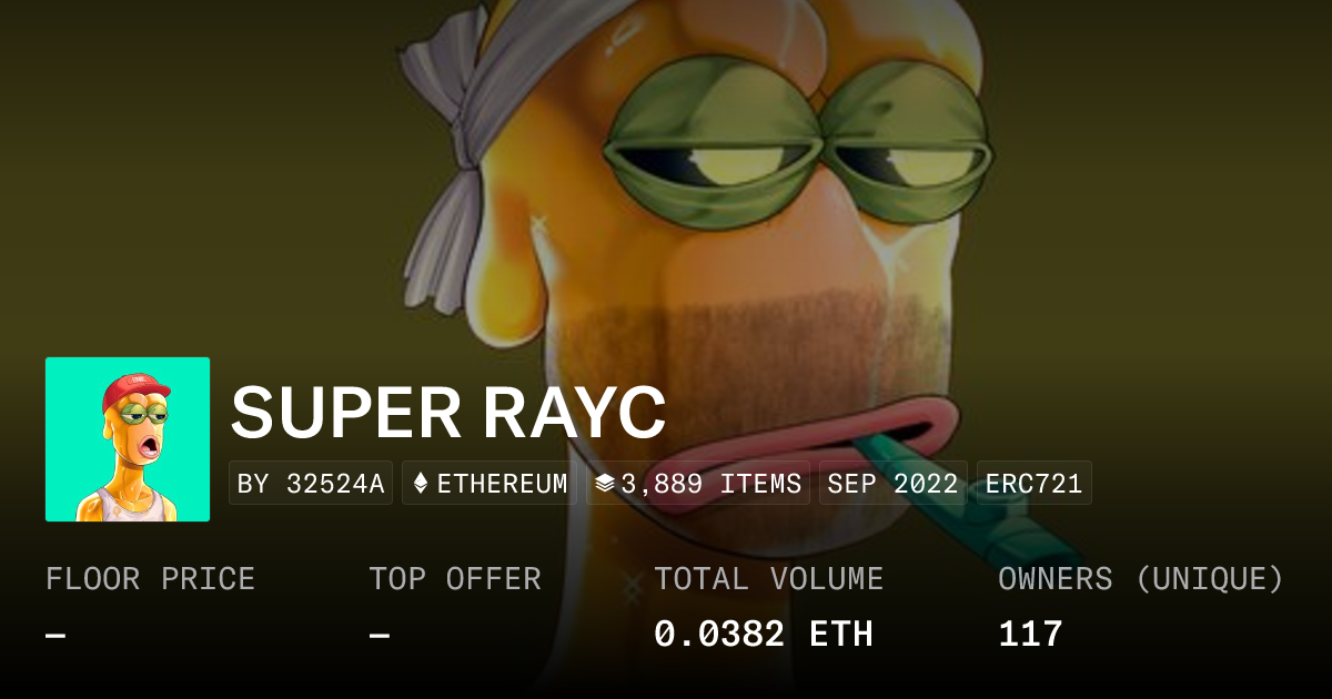 SUPER RAYC - Collection | OpenSea