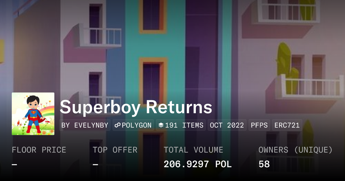 Superboy Returns - Collection | OpenSea