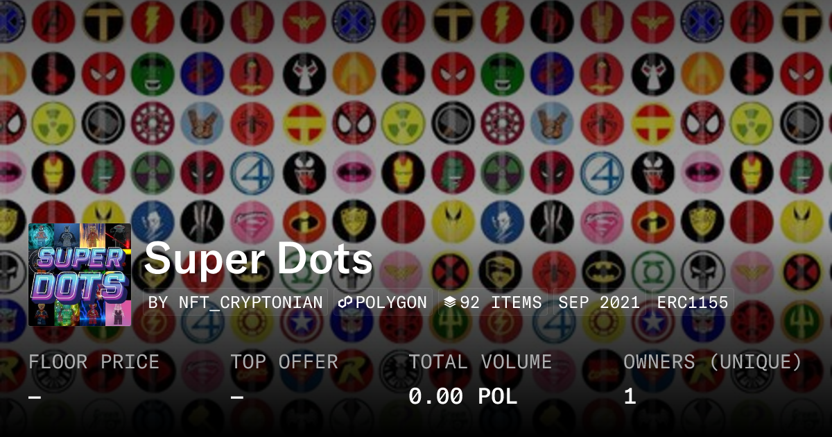Super Dots - Collection | OpenSea