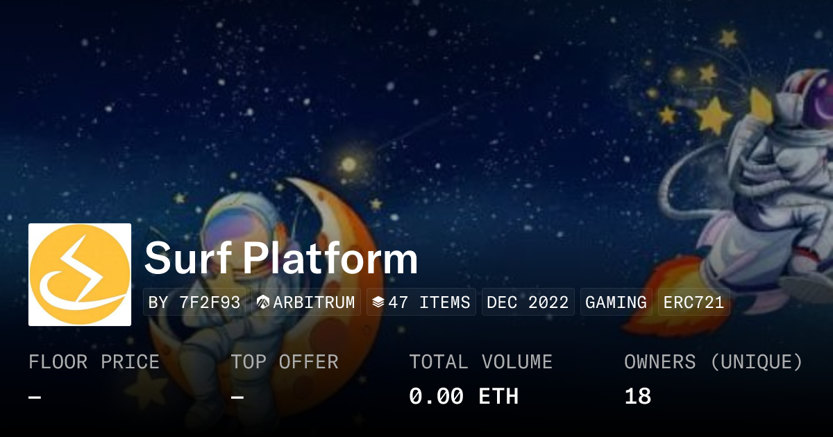 Surf Platform - Collection | OpenSea