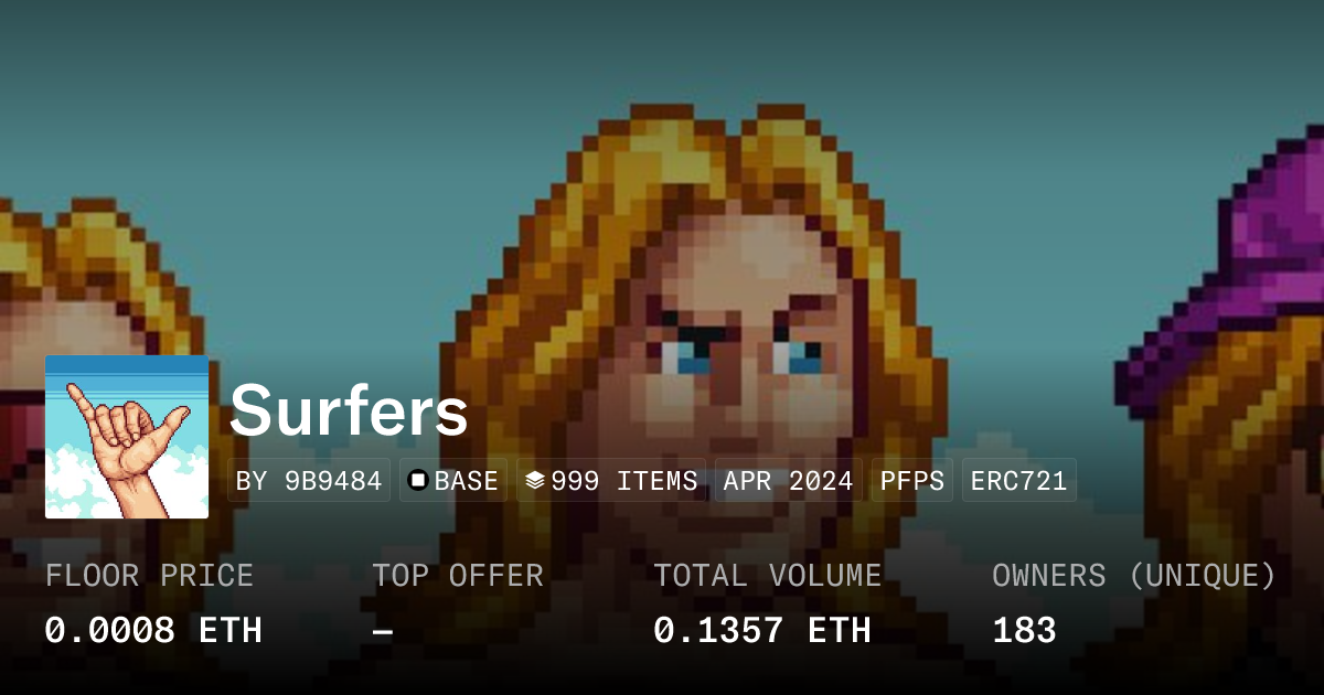 Surfers - Collection | OpenSea