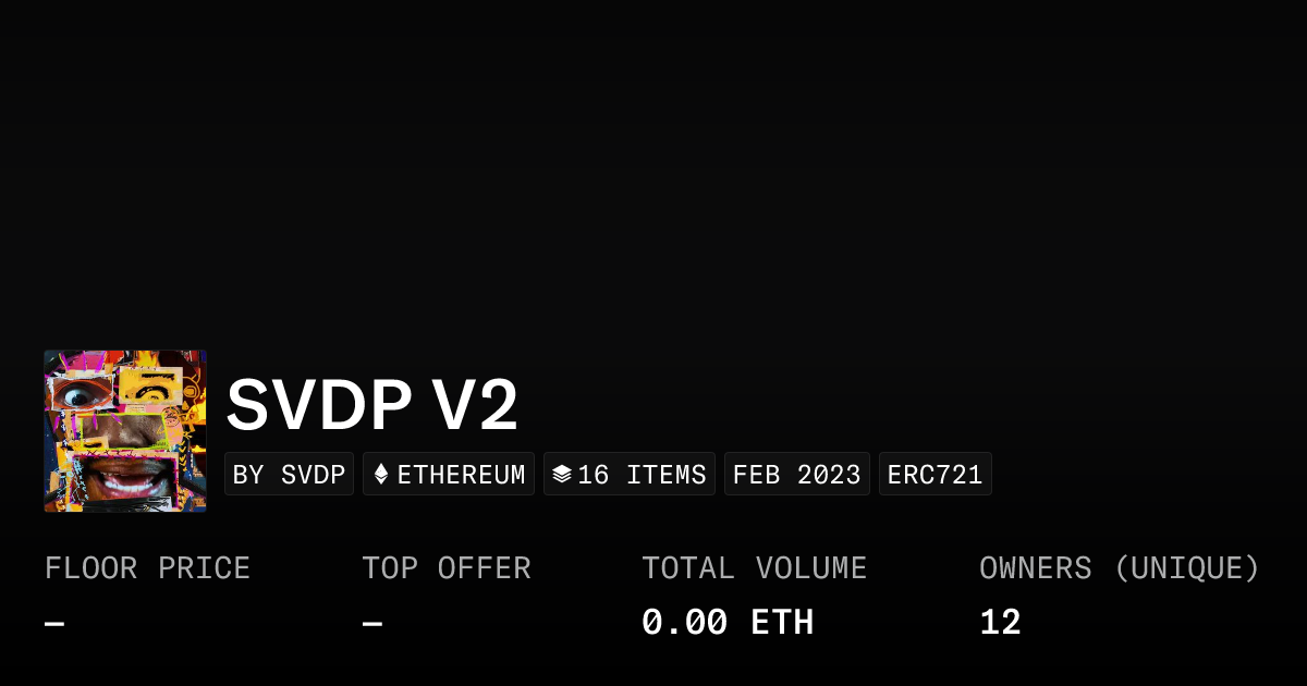 SVDP V2 - Collection | OpenSea