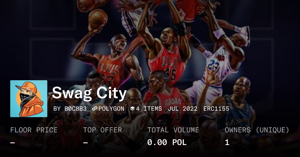 Swag City - Collection | OpenSea