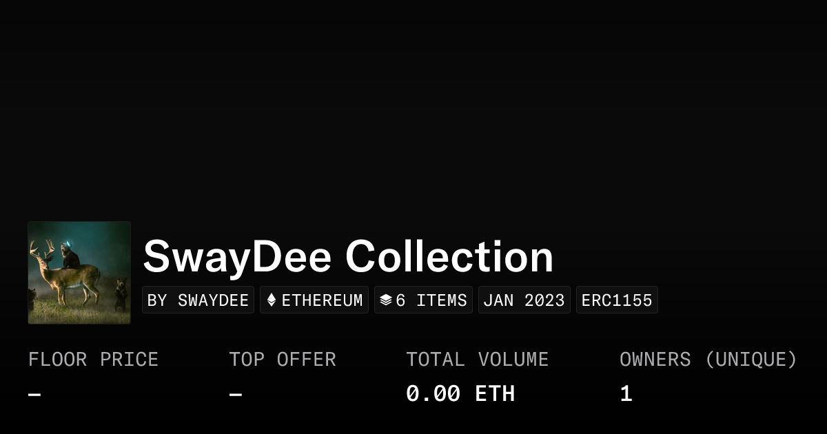 SwayDee Collection - Collection | OpenSea