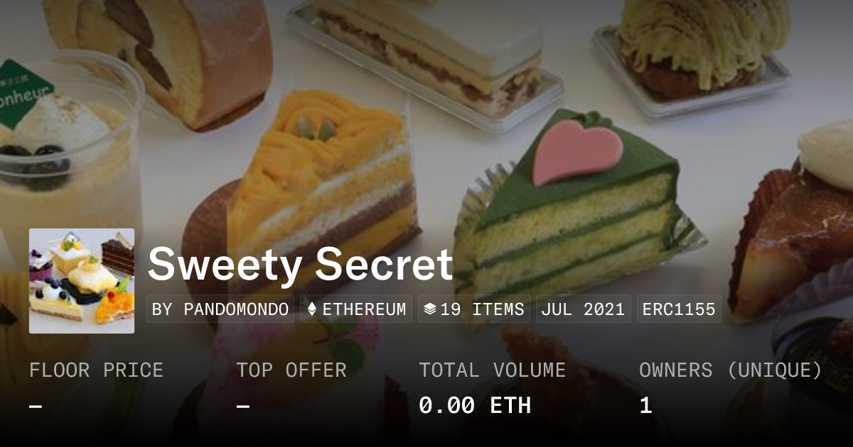 Sweety Secret - Collection | OpenSea