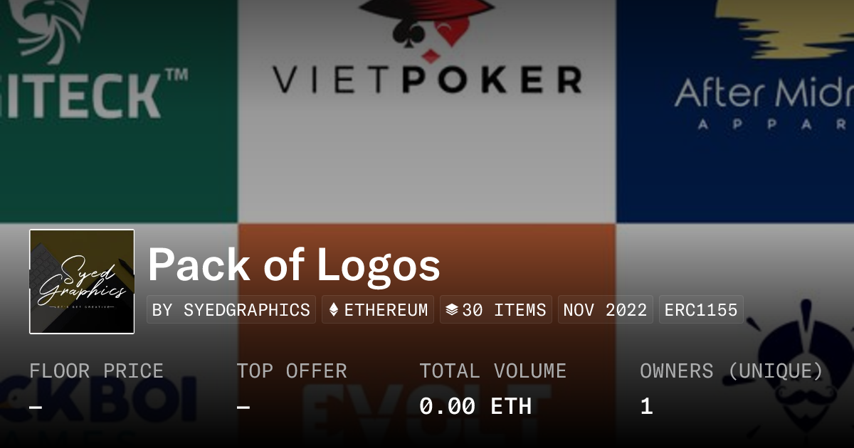 Pack of Logos - Collection | OpenSea
