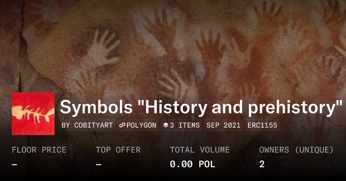 Symbols "History and prehistory" - Collection | OpenSea