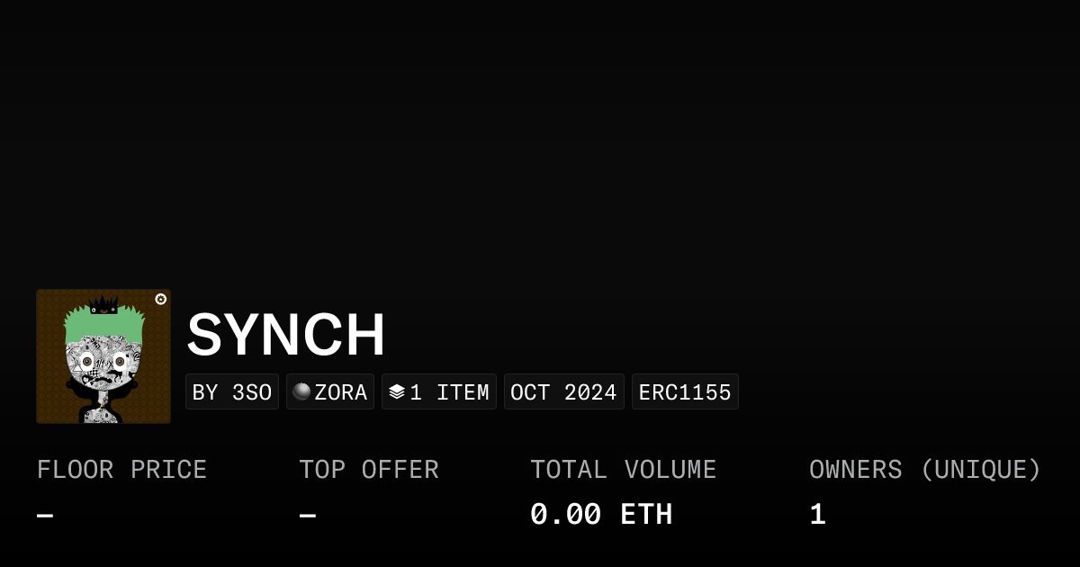 SYNCH - Collection | OpenSea