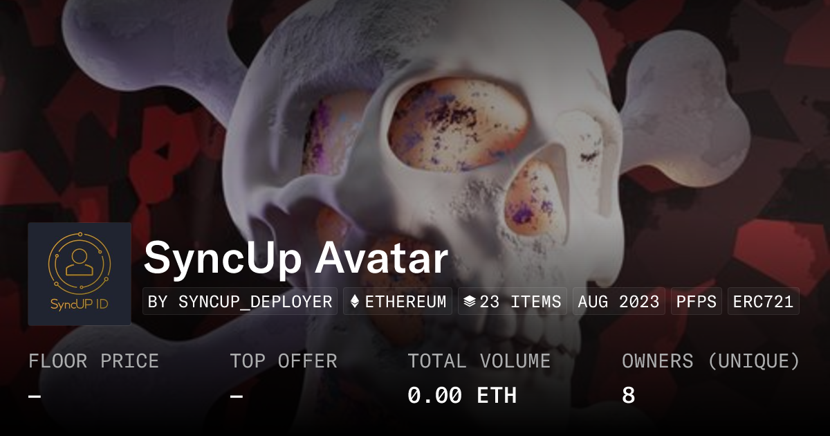 SyncUp Avatar - Collection | OpenSea