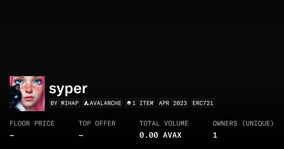 syper - Collection | OpenSea