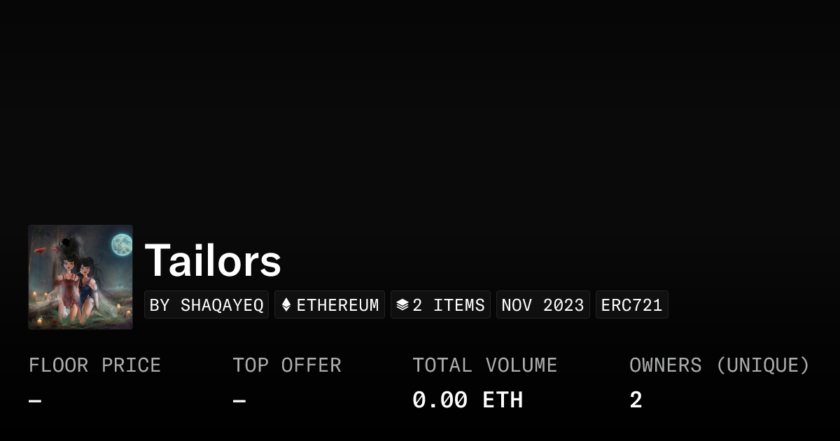 Tailors - Collection | OpenSea