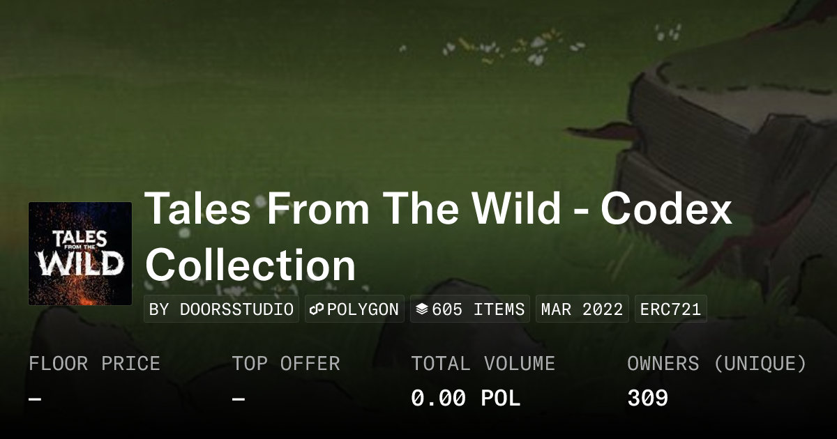 Tales From The Wild - Codex Collection - Collection | OpenSea