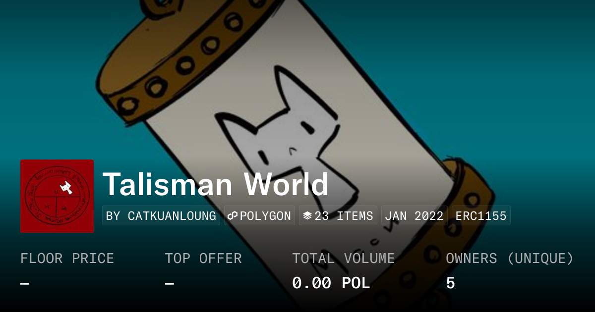 Talisman World - Collection | OpenSea