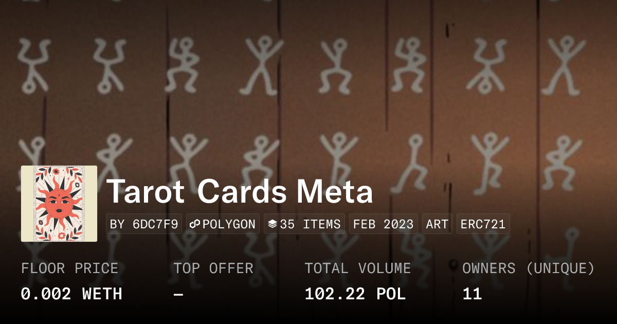 Tarot Cards Meta - Collection | OpenSea