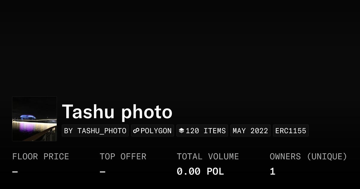 Tashu photo - Collection | OpenSea