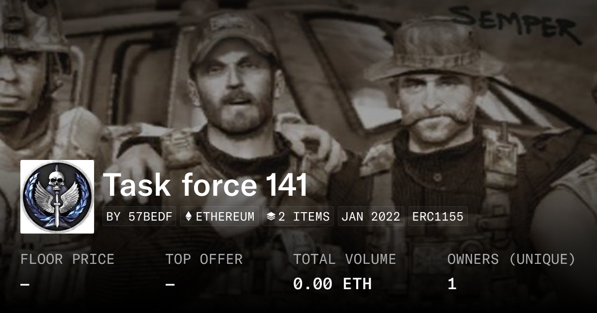 Task force 141 - Collection | OpenSea