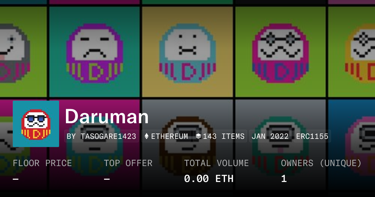 Daruman - Collection | OpenSea