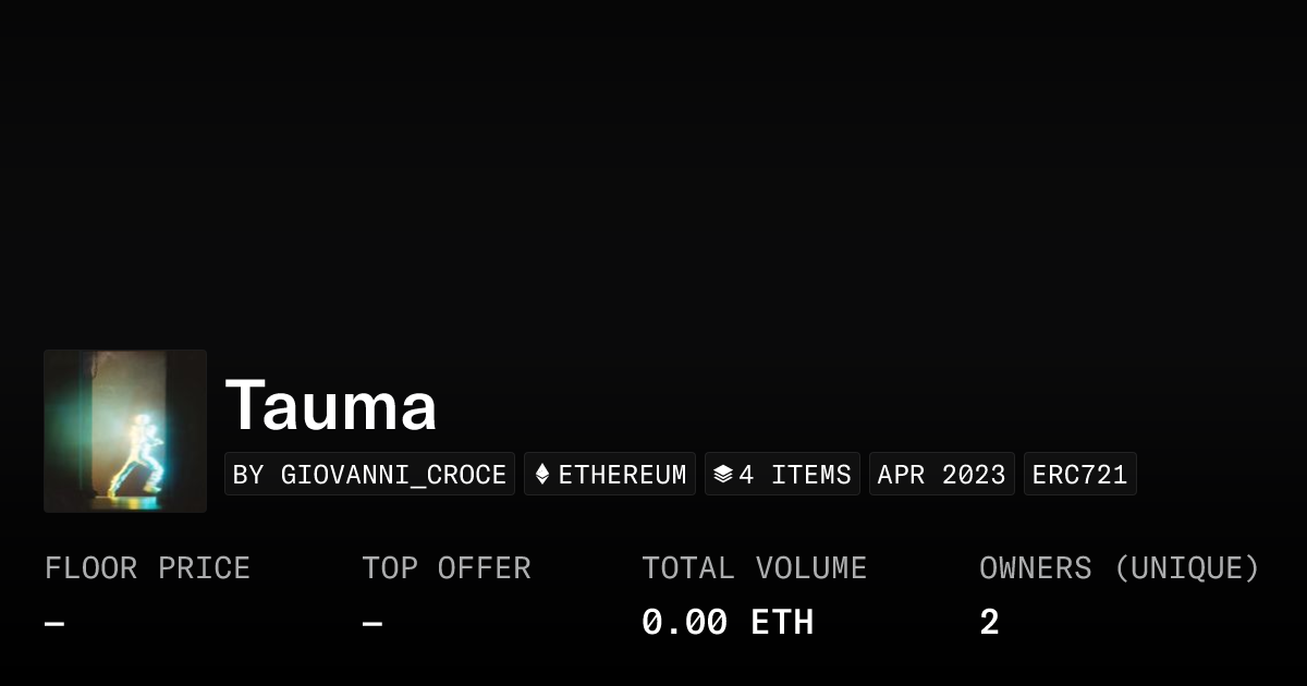 Tauma - Collection | OpenSea