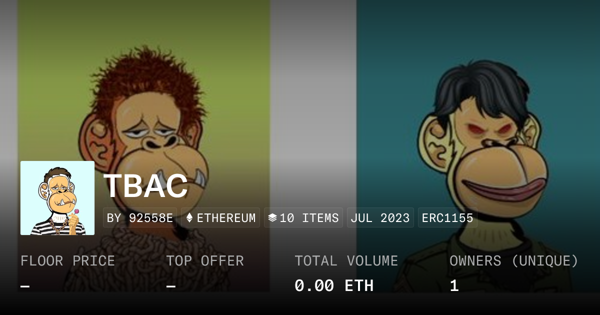 TBAC - Collection | OpenSea