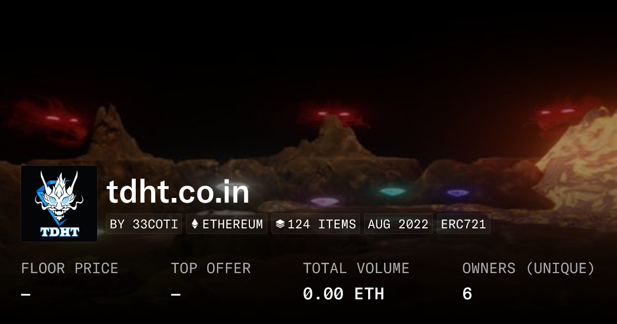 tdht.co.in - Collection | OpenSea