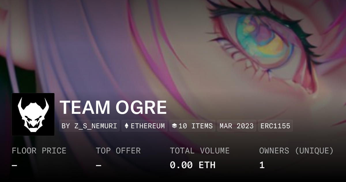 TEAM OGRE - Collection | OpenSea