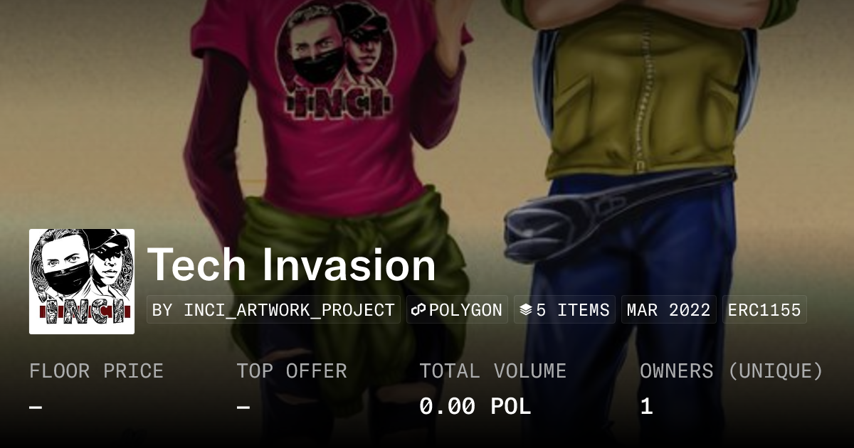 Tech Invasion - Collection | OpenSea
