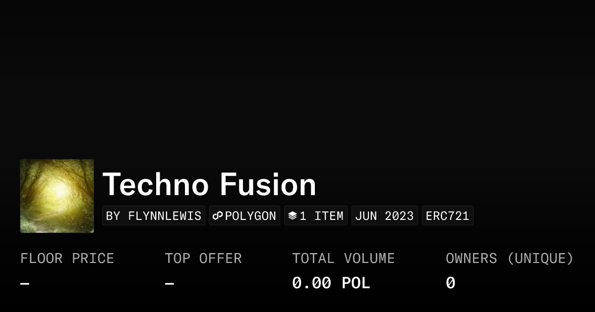 Techno Fusion - Collection | OpenSea