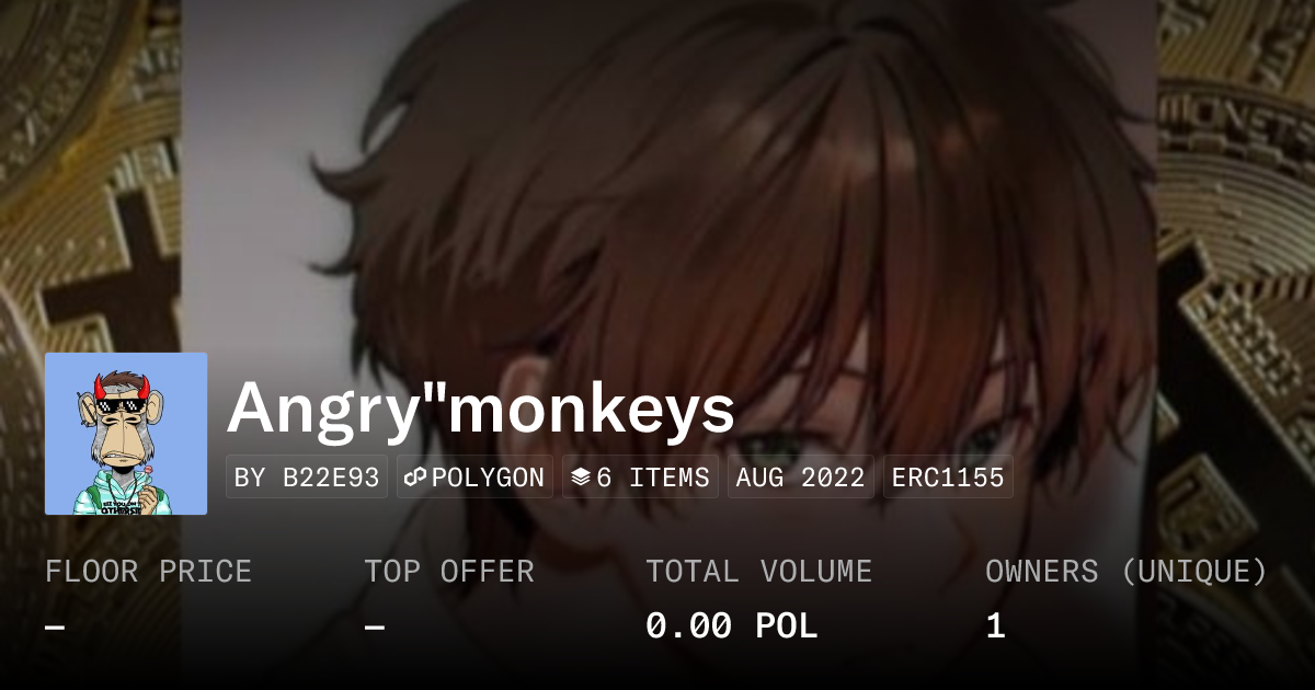 Angry"monkeys - Collection | OpenSea