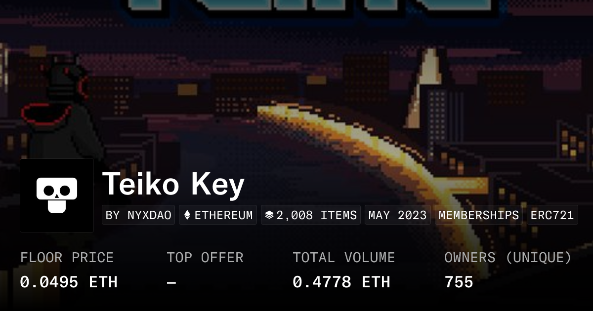Teiko Key - Collection | OpenSea