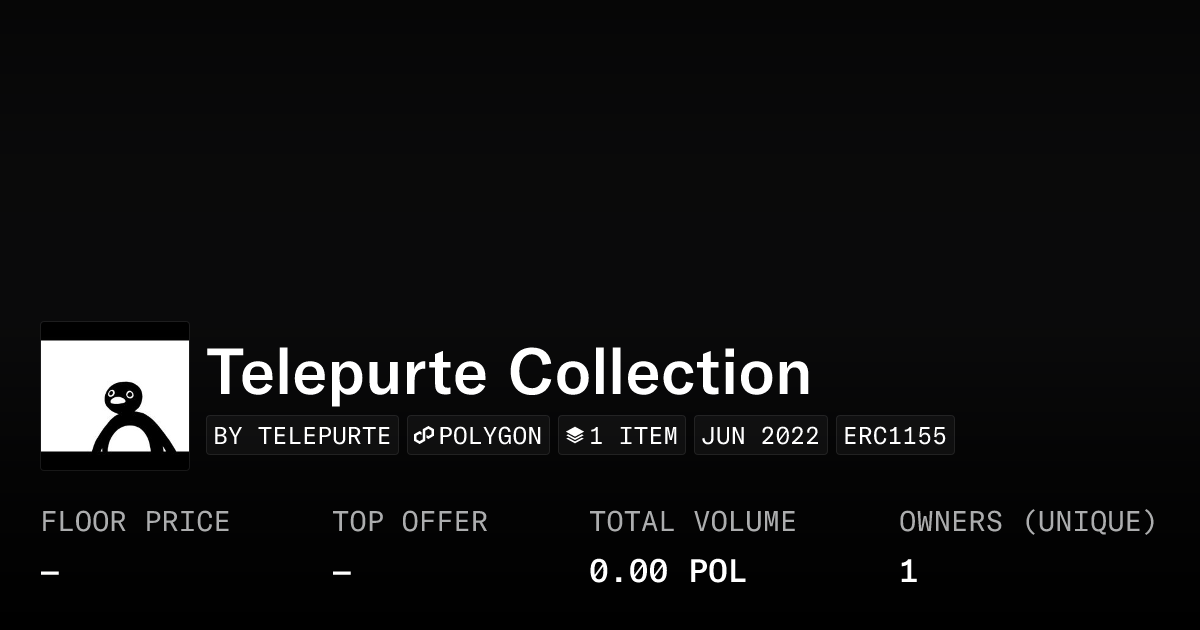 Telepurte Collection - Collection | OpenSea