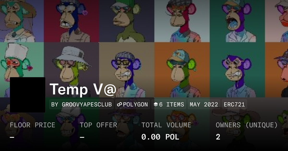 Temp V@ - Collection | OpenSea