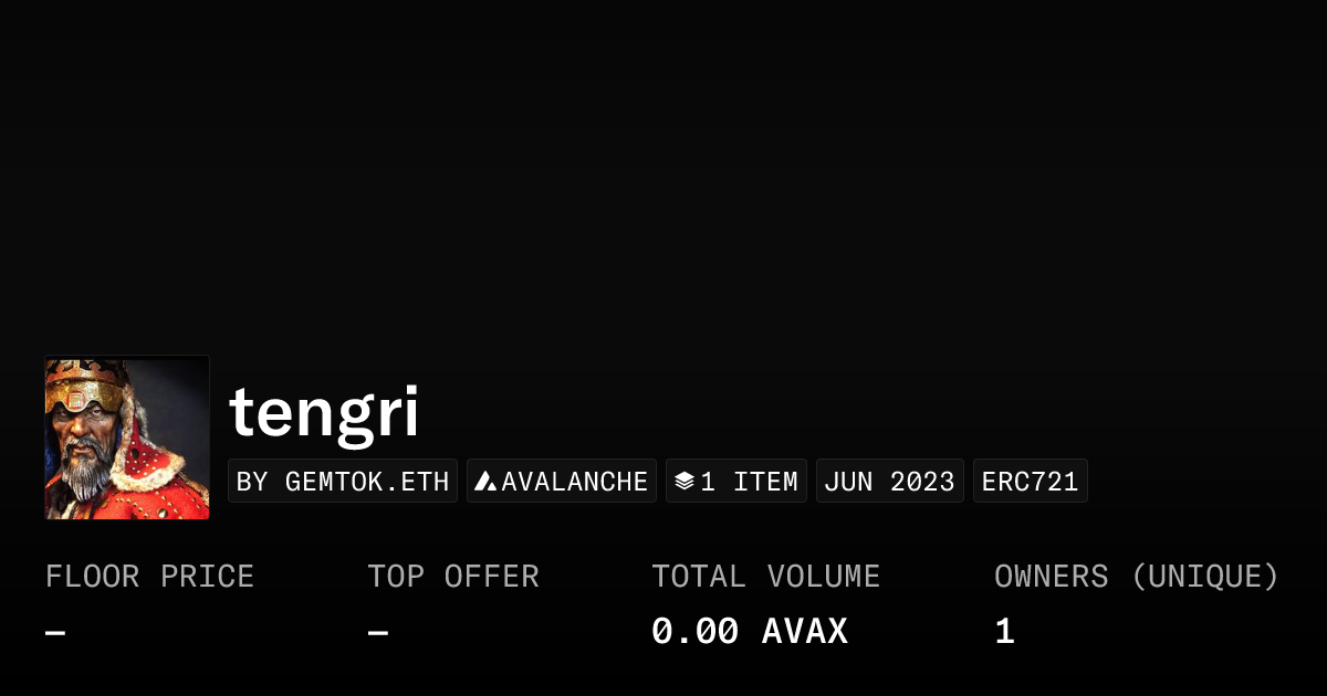 tengri - Collection | OpenSea