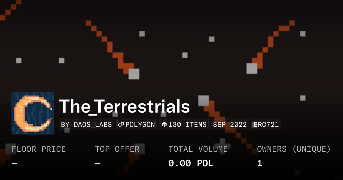 The_Terrestrials - Collection | OpenSea