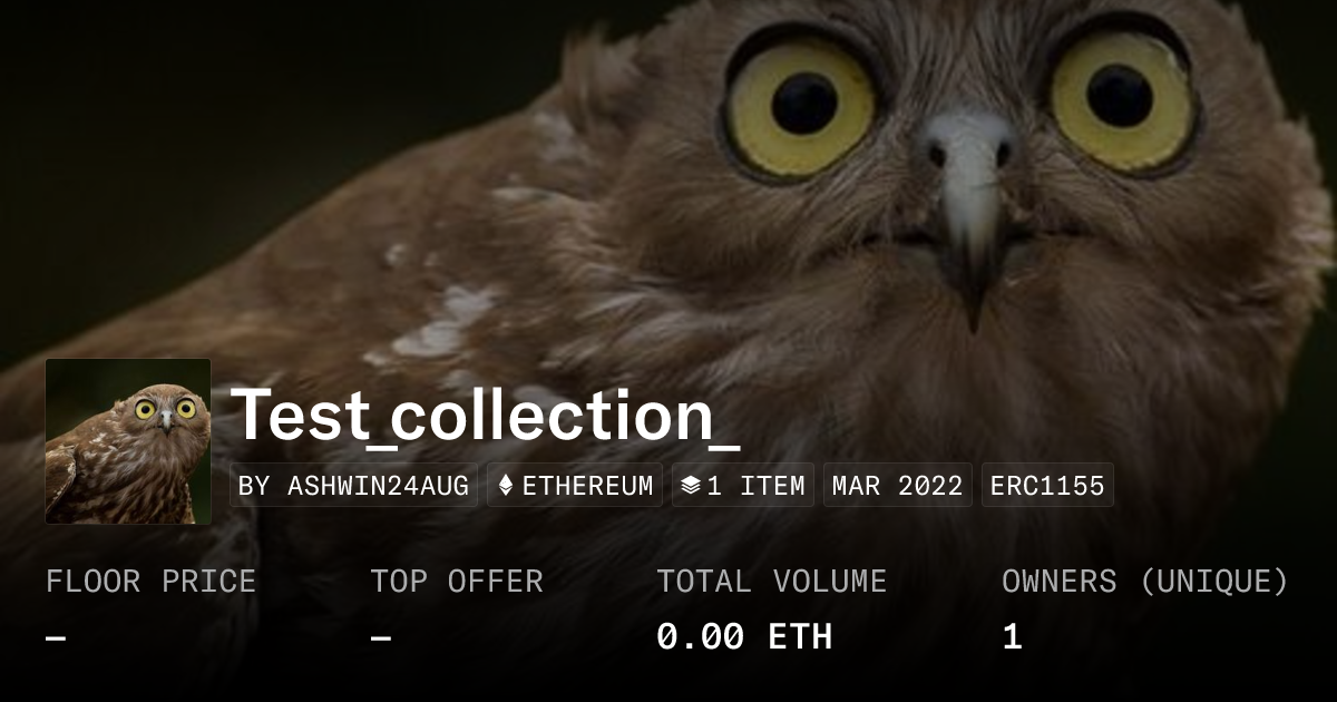 Test_collection_ - Collection | OpenSea