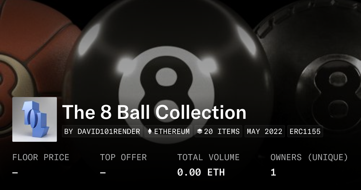 The 8 Ball Collection - Kollektion | Offenes Meer