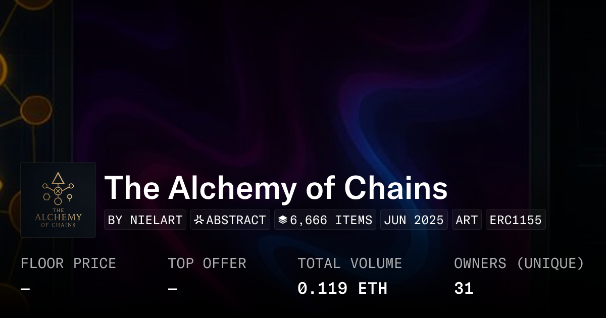 The Alchemy of Chains - Collection | OpenSea