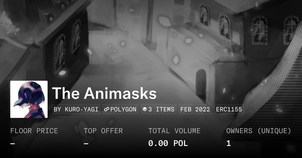 The Animasks - Collection | OpenSea
